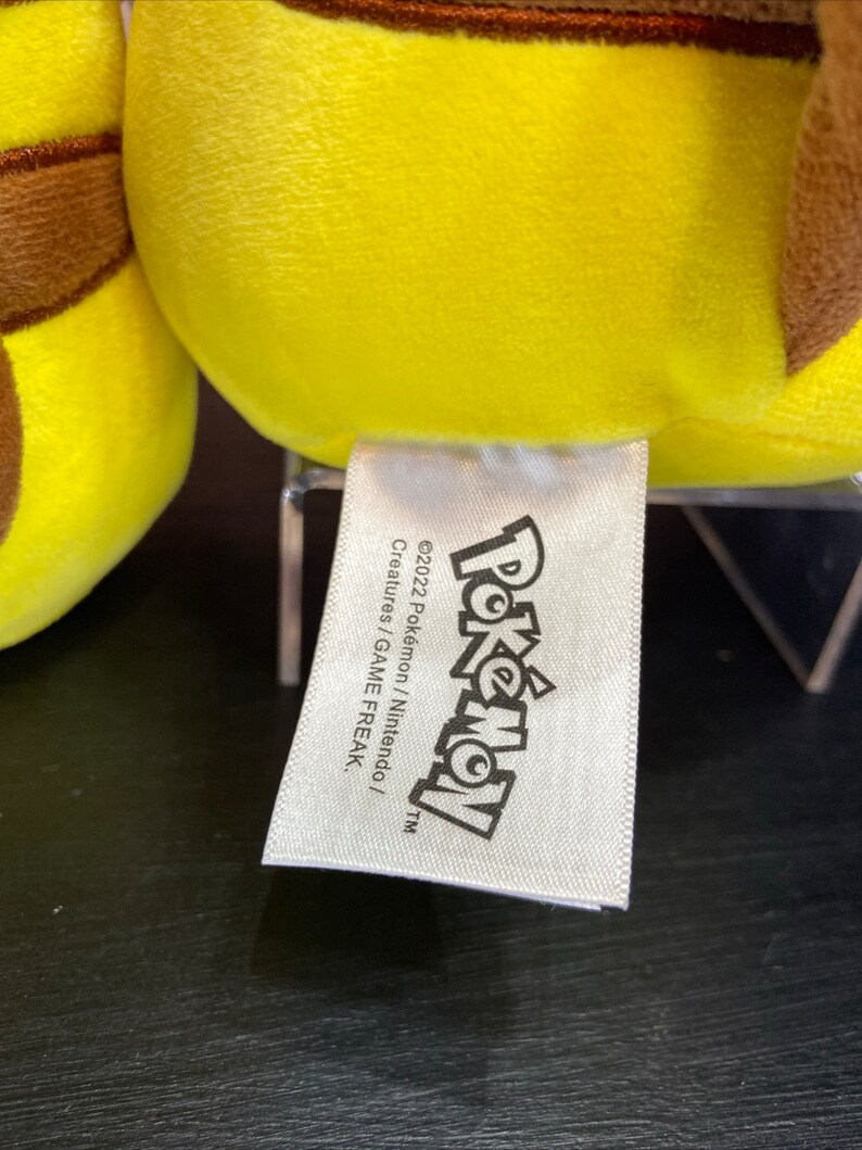Jazwares Pokemon 8 Inch Plush Lot of 2 Pikachu 2022 Folded & Open Arms ...