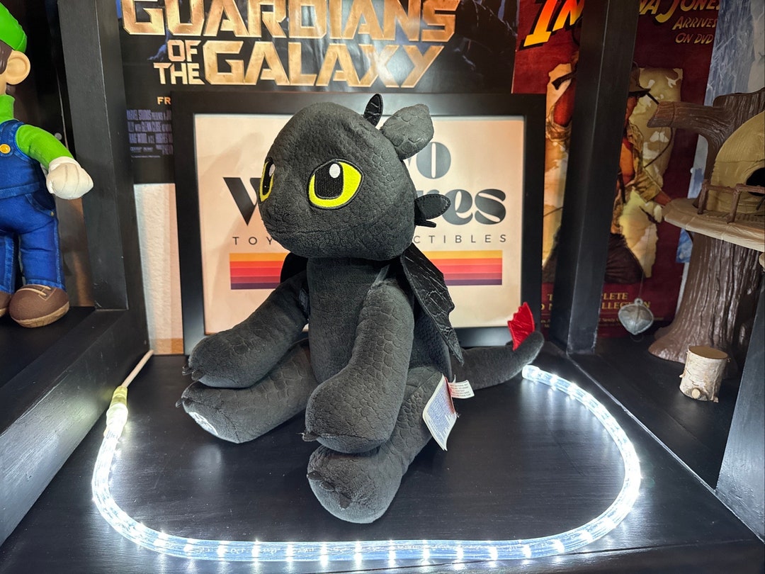 Build A Bear Toothless How to Train Your Dragon Dreamworks 14 Plush ...