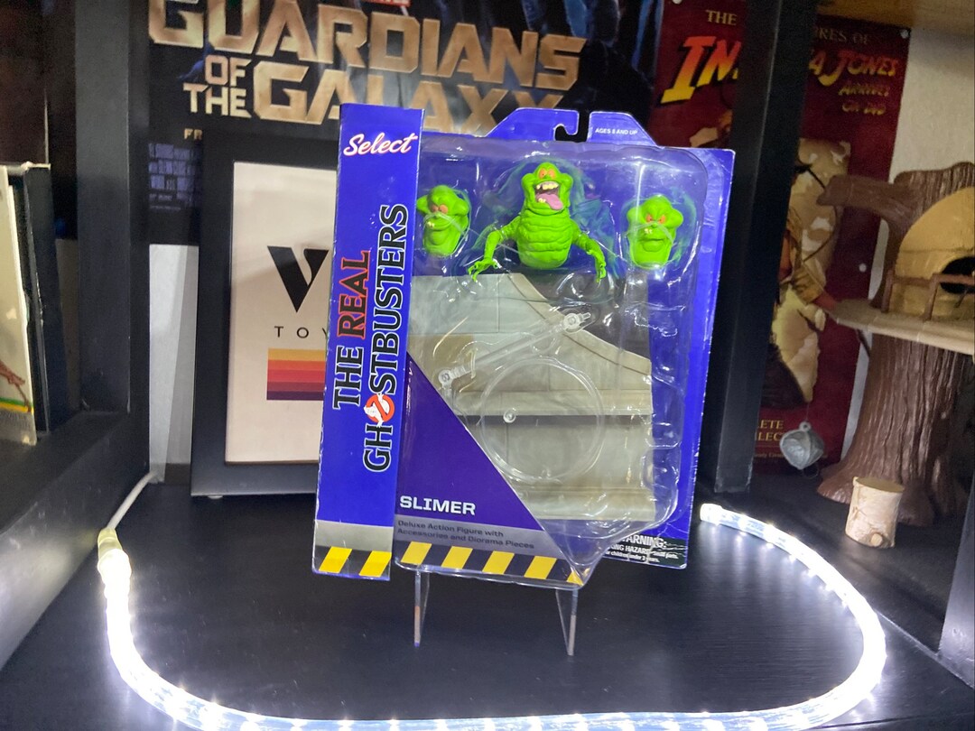 Real Ghostbusters Diamond Select Slimer Deluxe Action Figure - Etsy