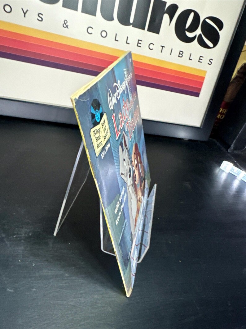 Walt Disney Story of Lady and the Tramp Read-along Book & Record 1979 ...