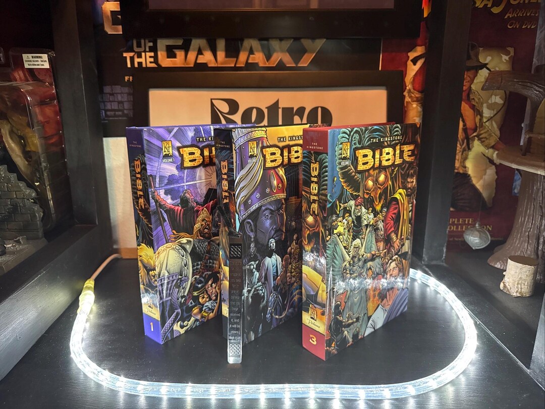 Kingstone Bible Trilogy Box Set the Entire Bible 3 Sturdy Hardcovers Comic Book VG+ - Etsy