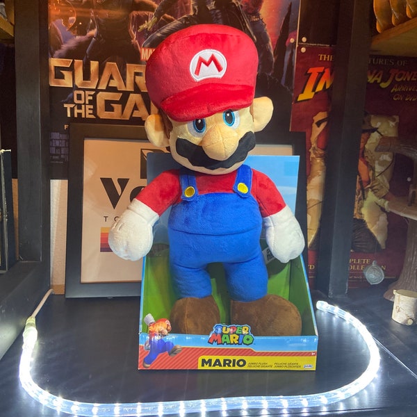 Jumbo Super Mario Plush - Etsy