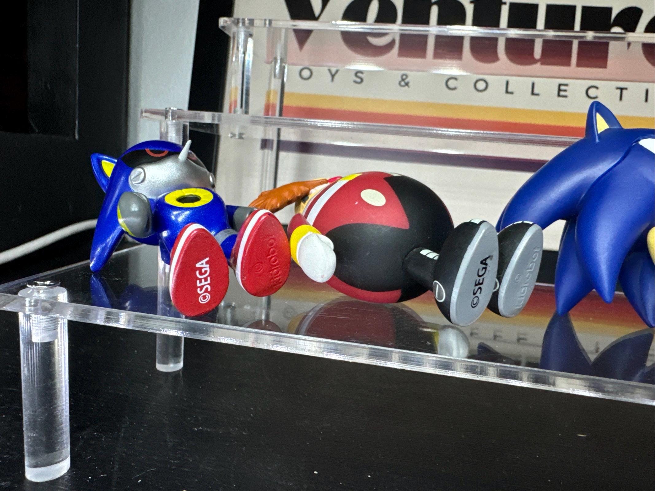 Sonic the Hedgehog Kidrobot Tails Dr Eggman Lot Vinyl Mini Figures Sega ...