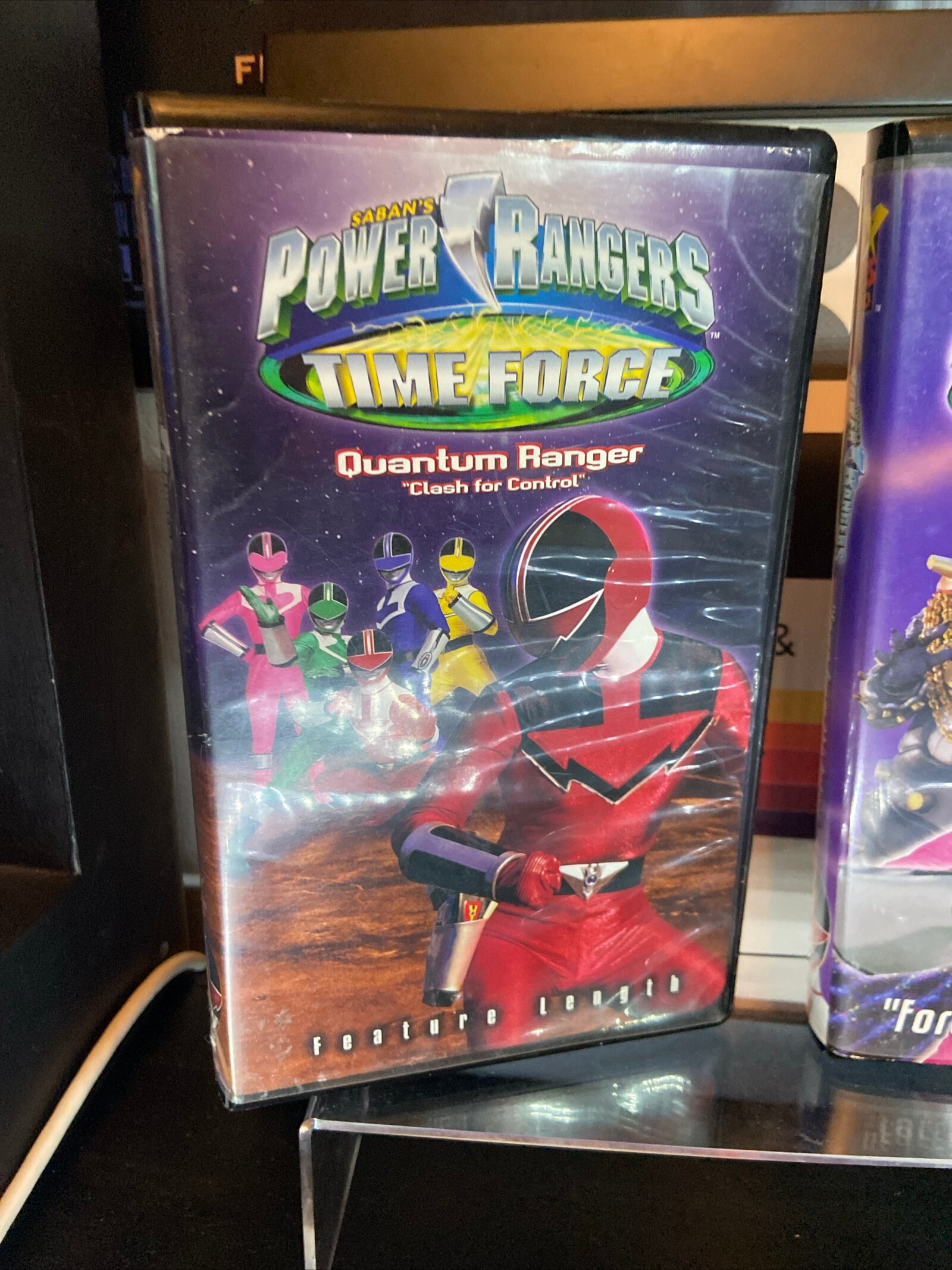 Mighty Morphin Power Rangers VHS Lot of 8 Quantum Ranger/rescue/time ...