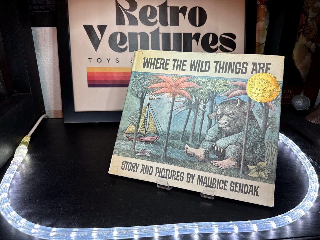 Where the Wild Things Are Sendak First Edition 1964 Caldecott Medal HC ...