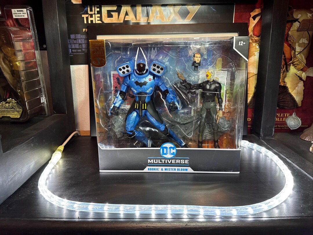 Mcfarlane DC Multiverse Rookie Batman & Mr. Bloom Gold Label New Sealed ...