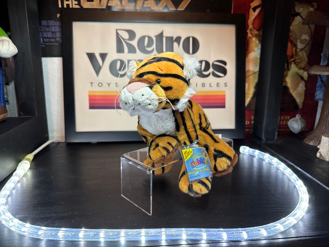 Ganz Webkinz Bengal Tiger Plush Zoo Animal Stuffed Toy With Sealed Code ...