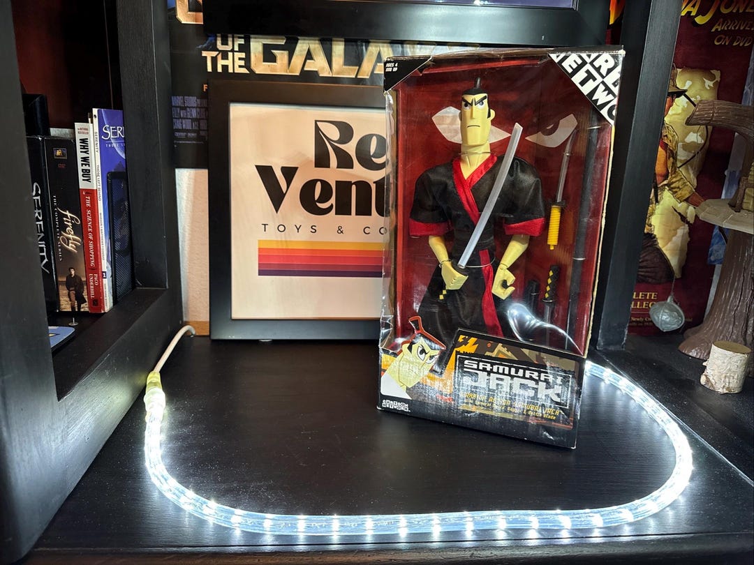 Cartoon Network Warrior Action Samurai Jack 12” Action Figure 2001 ...