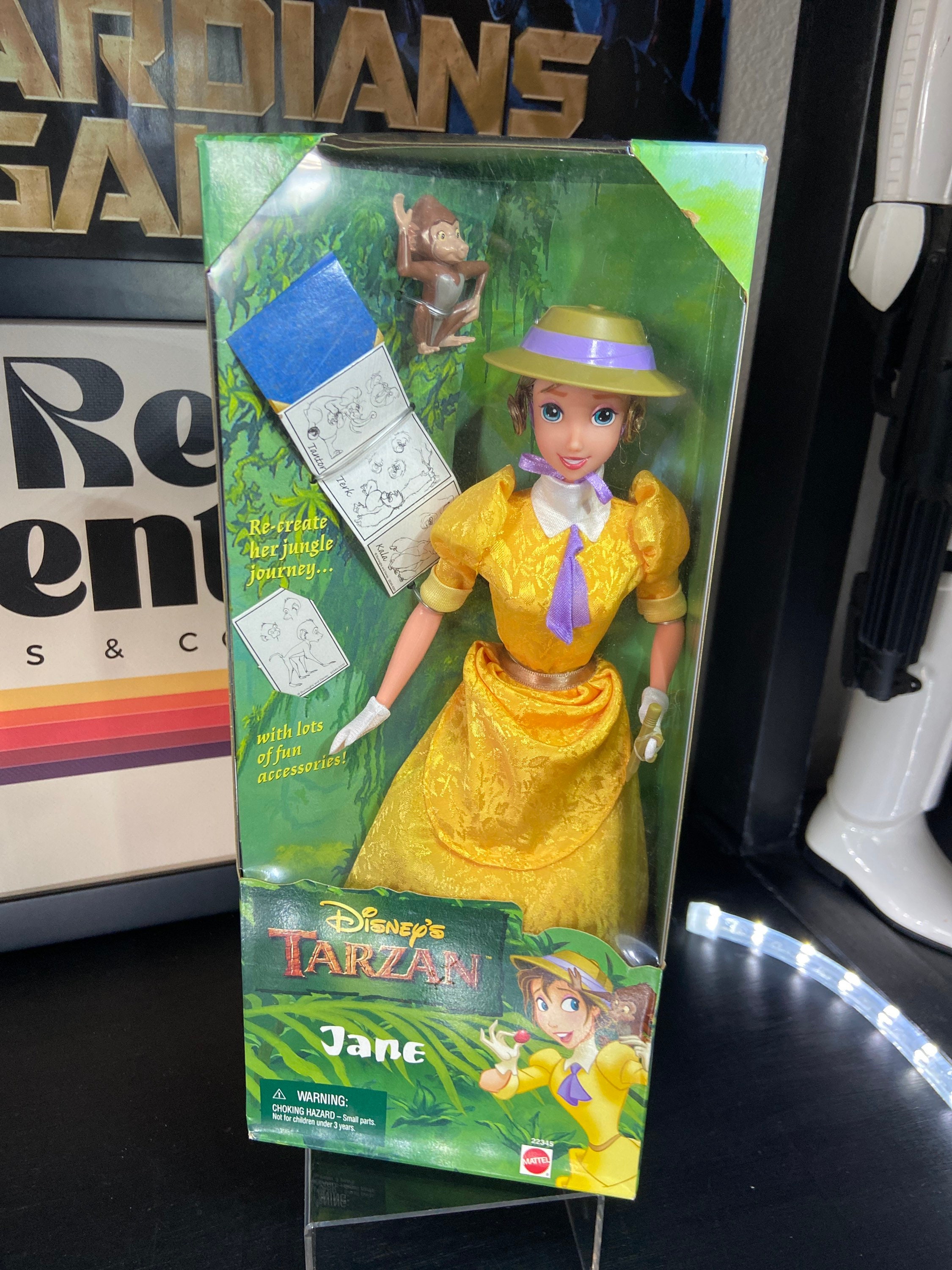 Mattel Disneys 1999 Tarzan Jane Doll NIB Excellent Condition Vintage - Etsy