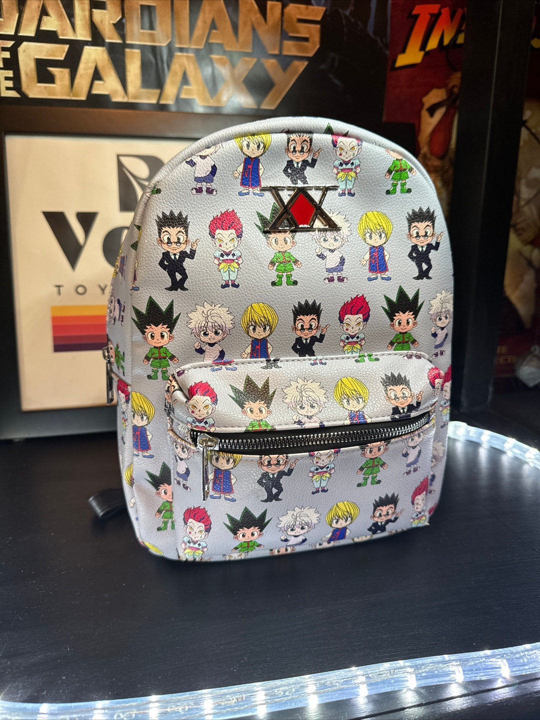 Hunter X Hunter Chibi Characters All Over Mini Backpack Multi-color ...