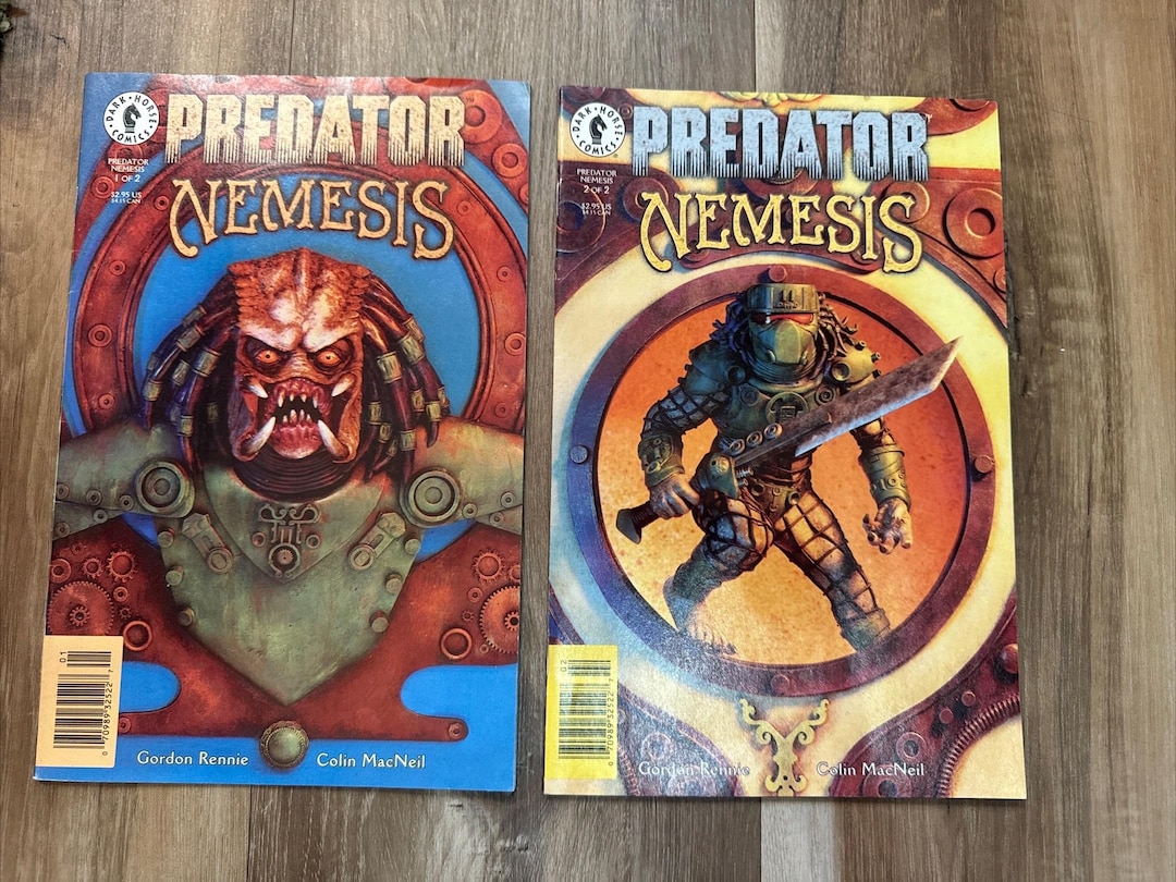 Predator Nemesis 1 & 2 Dark Horse Comics 1997 B/B VG - Etsy