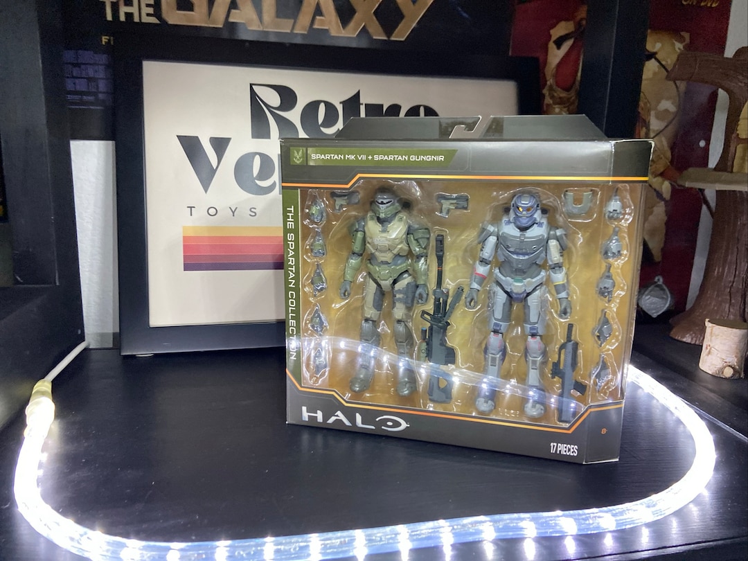 Halo the Spartan Collection Spartan Gungnir Target Exclusive 2 Pack NIB ...