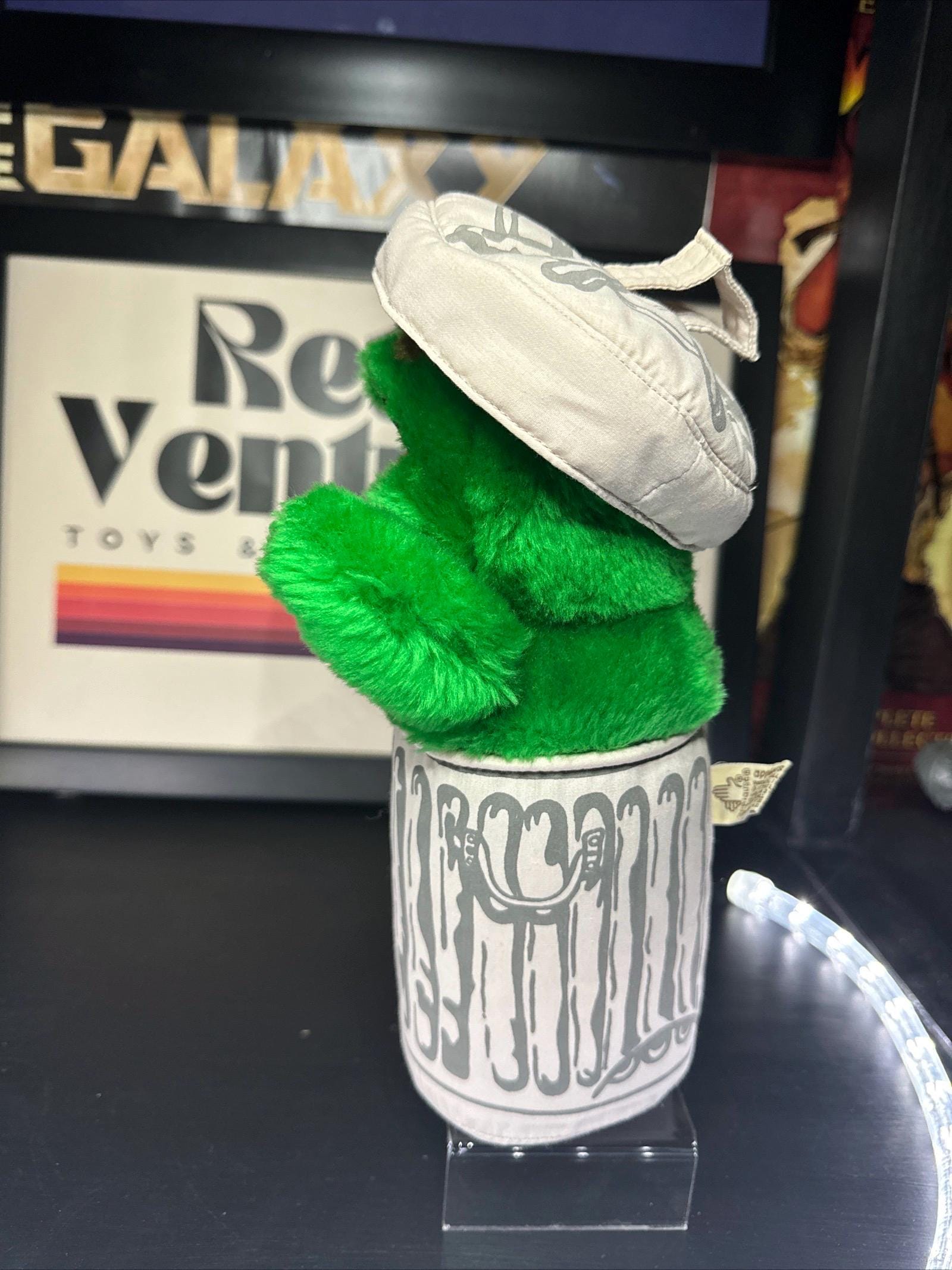Sesame Street Oscar the Grouch Plush Stuffed Toy Animal 1992 Applause ...