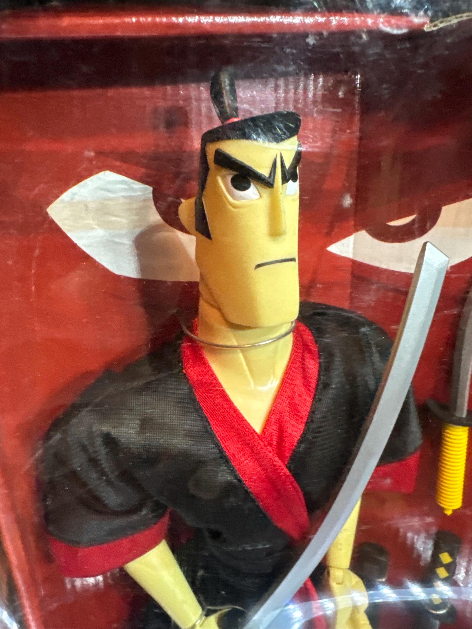 Cartoon Network Warrior Action Samurai Jack 12” Action Figure 2001 ...
