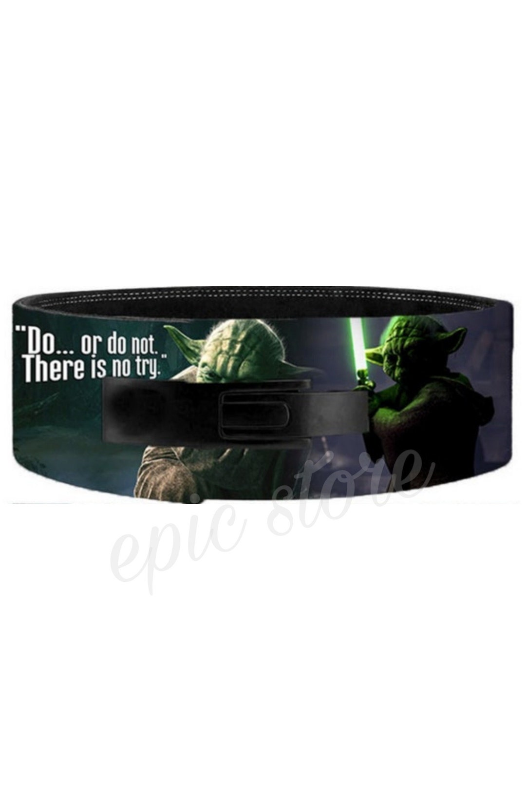 Baby Yoda Weightlifting Belt | Powerlifting Belt | Lever Belt | Leather ...