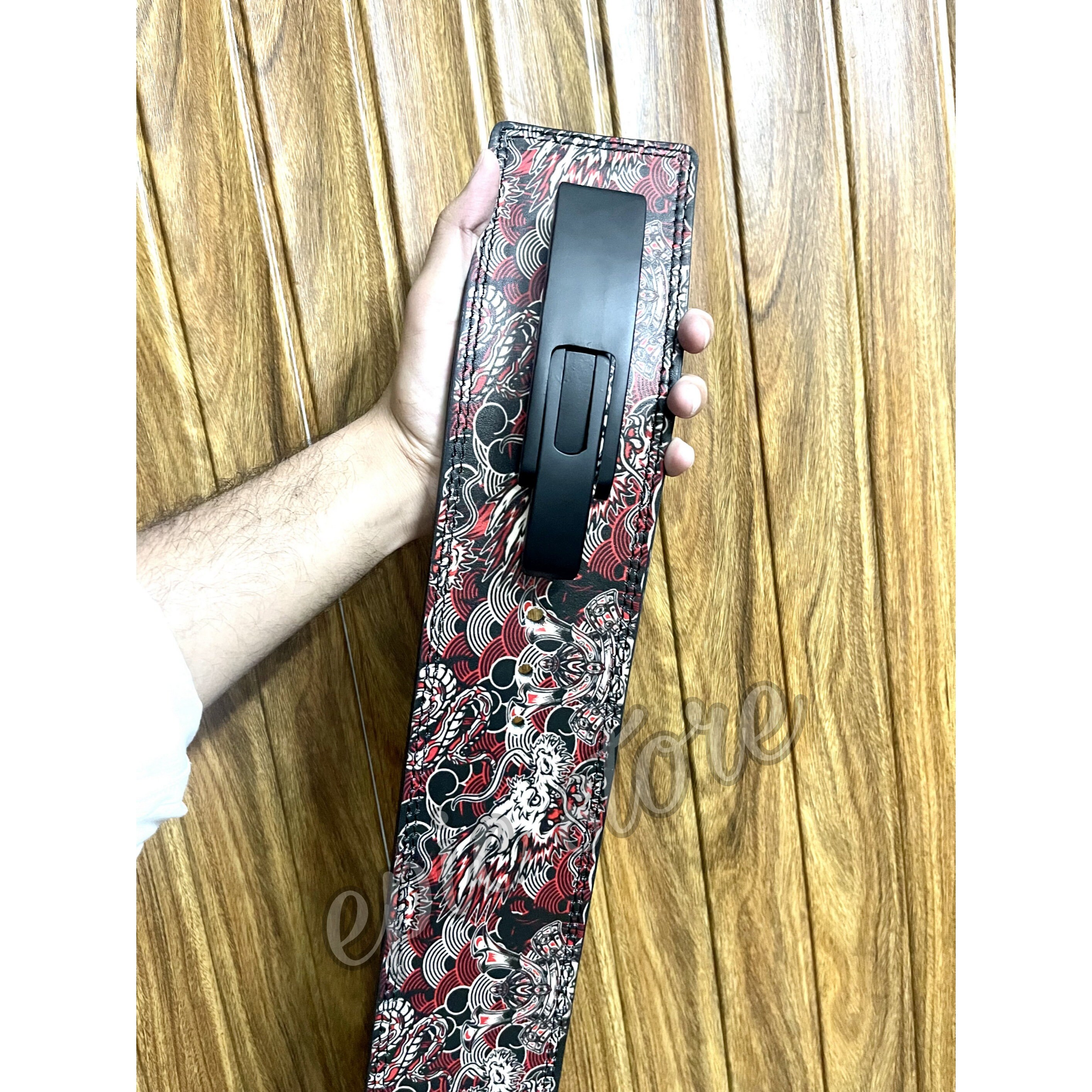 Japanese Samurai Powerlifting Belt Weightlifting Belt Lever Belt ...