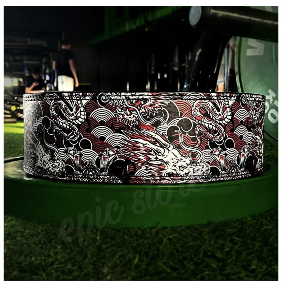Japanese Samurai Powerlifting Belt | Weightlifting Belt | Lever Belt ...