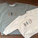 Hand Embroidered Sweatshirt - Etsy