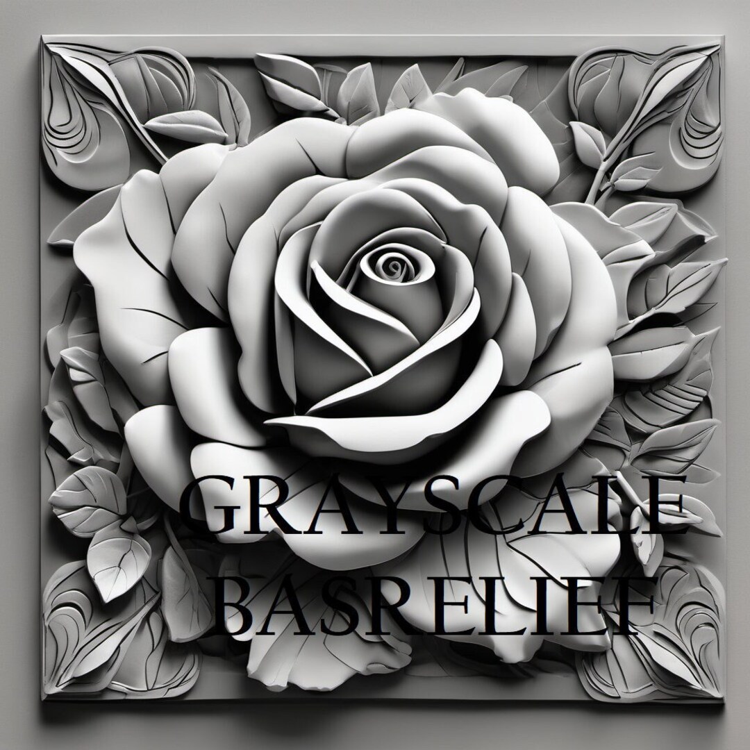 Roses Setx5 Basrelief Digital Artwork PNG Laser Engraving Cnc Machines ...