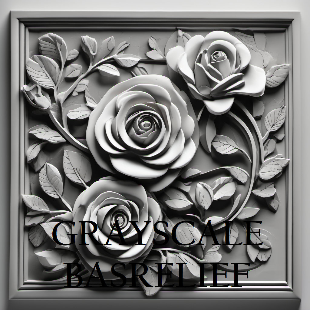 Roses Setx5 Basrelief Digital Artwork PNG Laser Engraving Cnc Machines ...