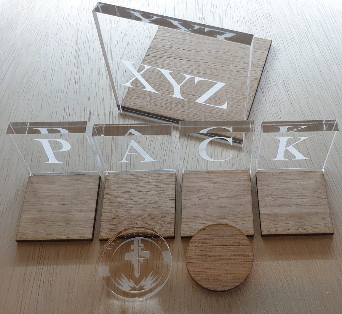 XYZ PACK Photography Flat Lay Kit Acrylic/wood Styling Blocks Flat Lay ...