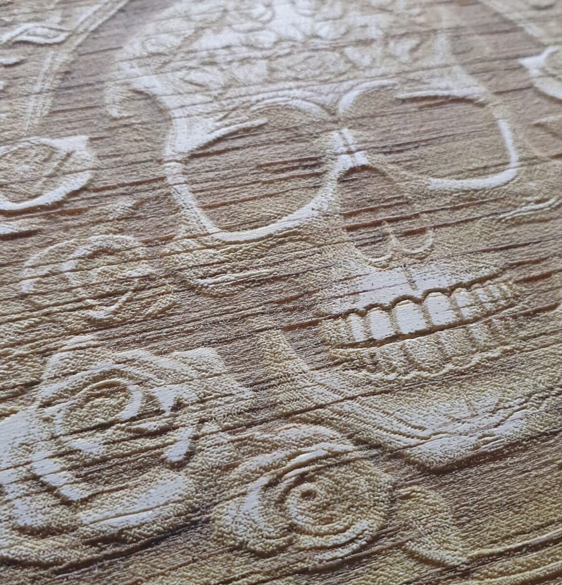 Skull Grayscale Basrelief 2.5d Depth Map Digital Artwork PNG Engraving ...