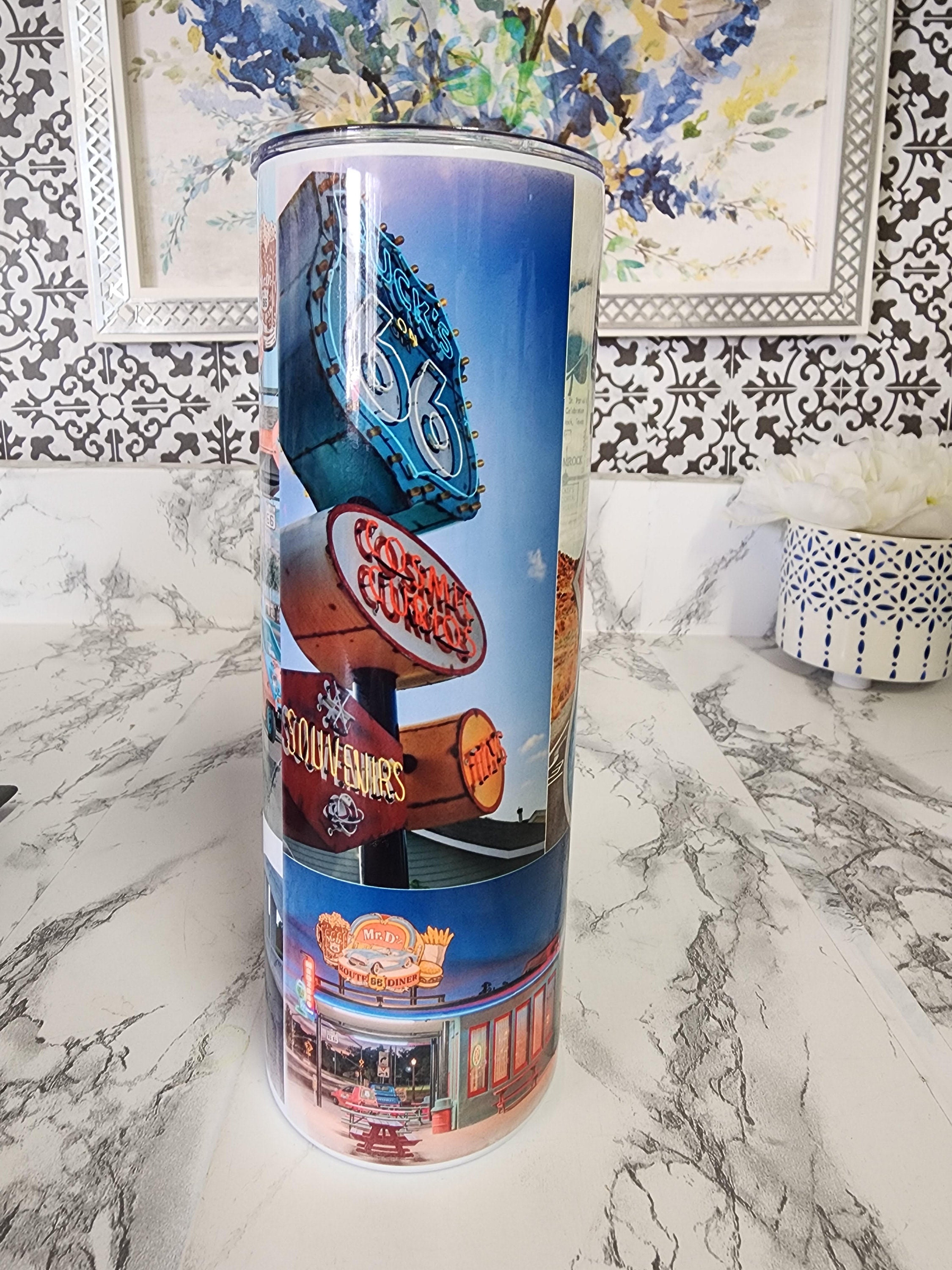 Route 66 Tumbler - Etsy