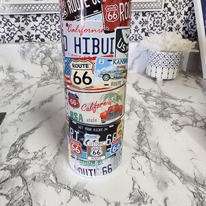 Route 66 Tumbler - Etsy