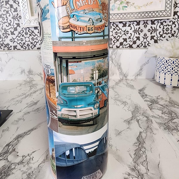 Route 66 Clock - Etsy