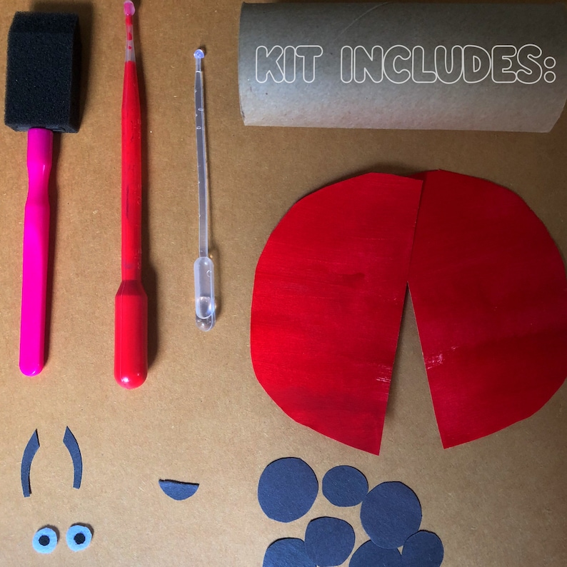 Ladybug Craft Kits, Class Activity, Party Favor - Etsy