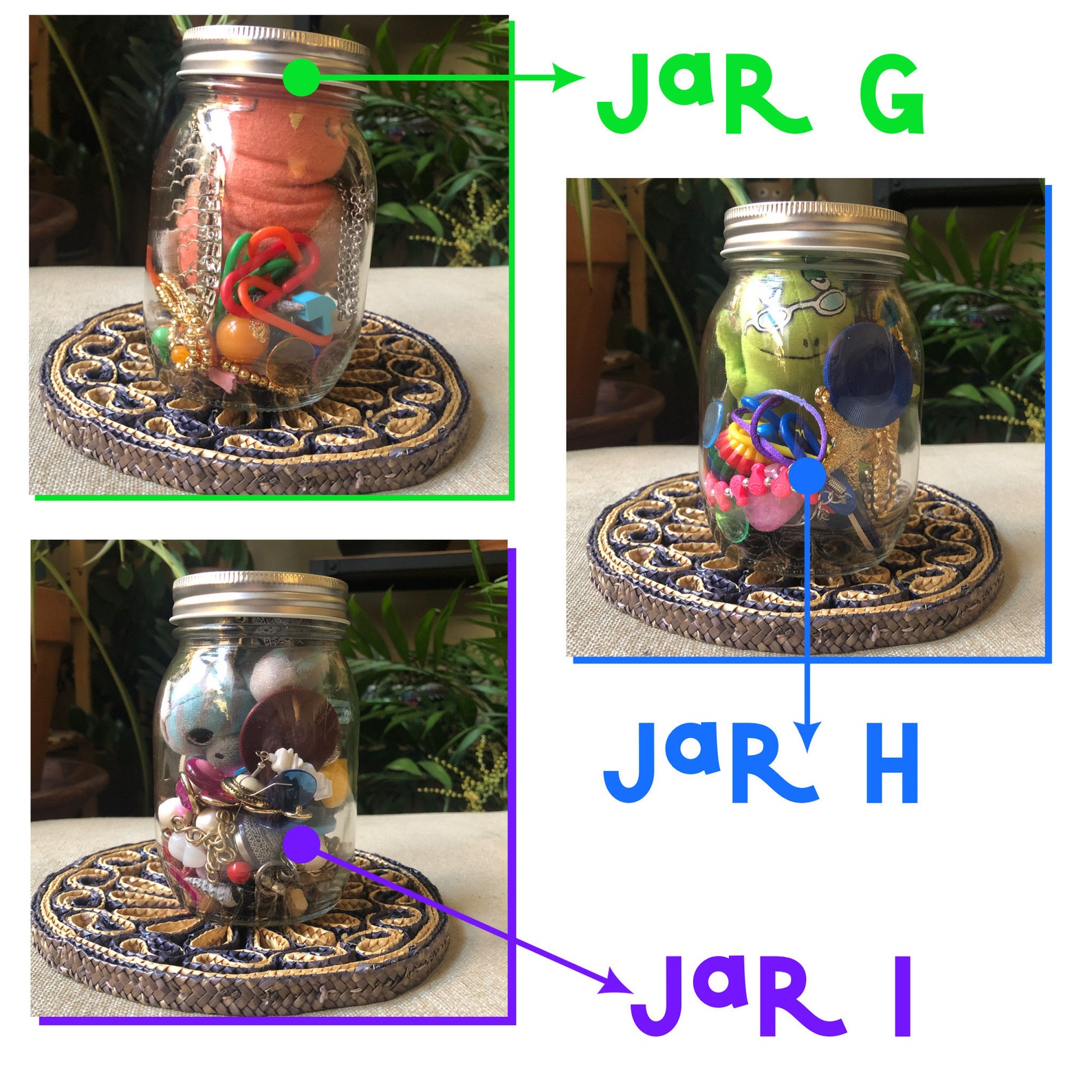 Junk Jar, Chaos Confetti, Surprise Jar - Etsy