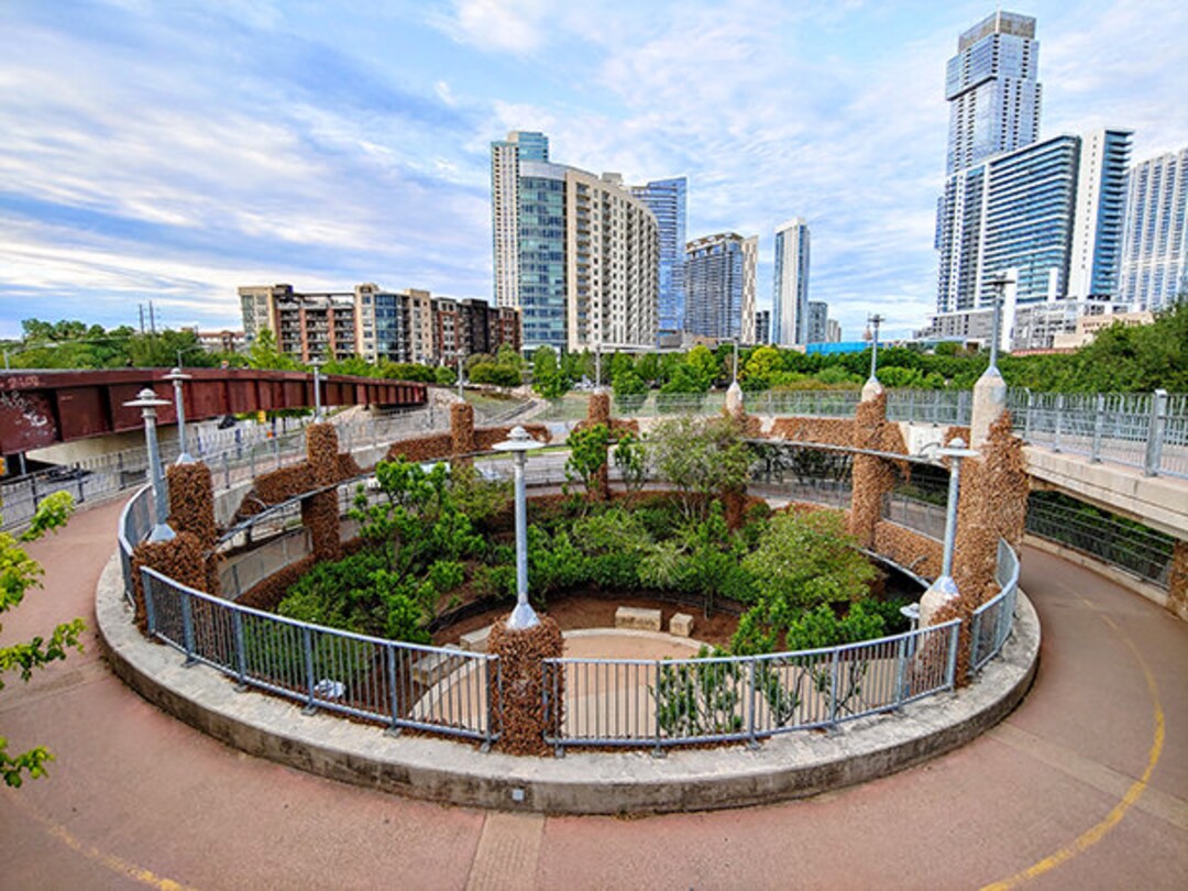 Pfluger Pedestrian Bridge Downtown Austin Texas - Etsy