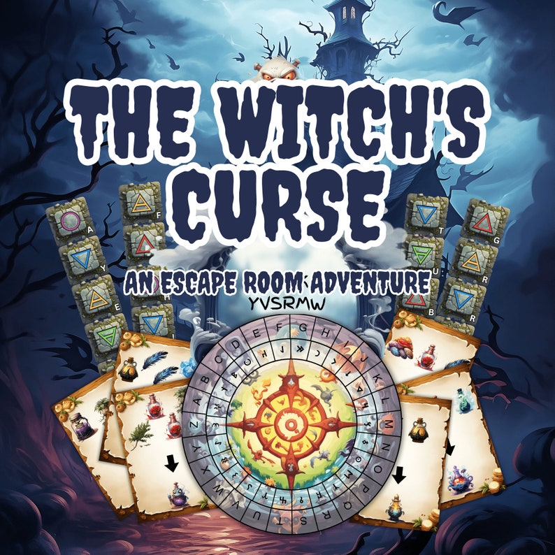 Escape Room Game DIY Printable Game Kit Escape Room Gift for Kids ...