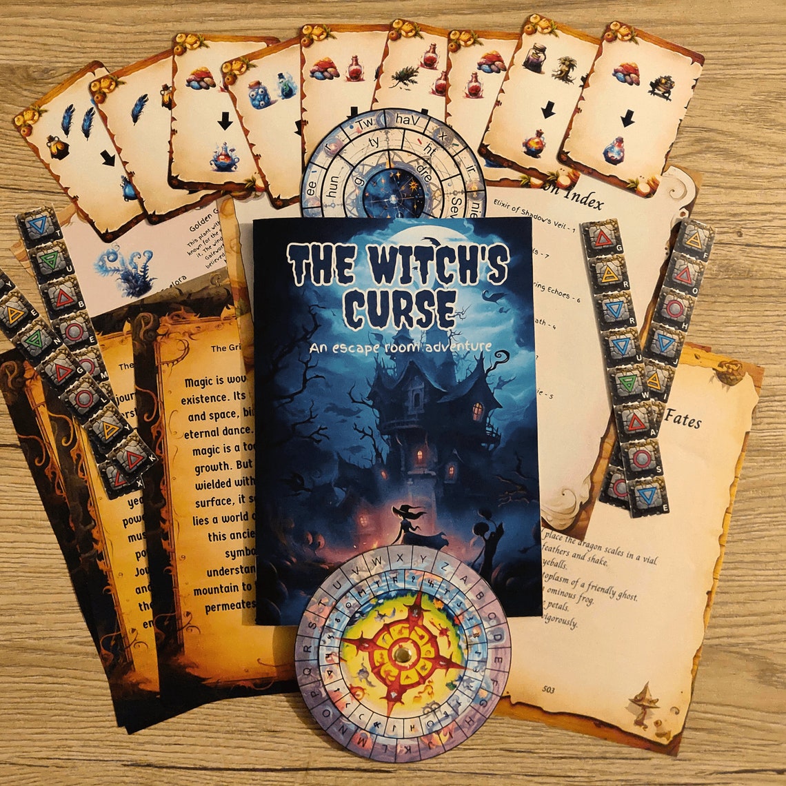 Escape Room Game DIY Printable Game Kit Escape Room Gift for Kids ...