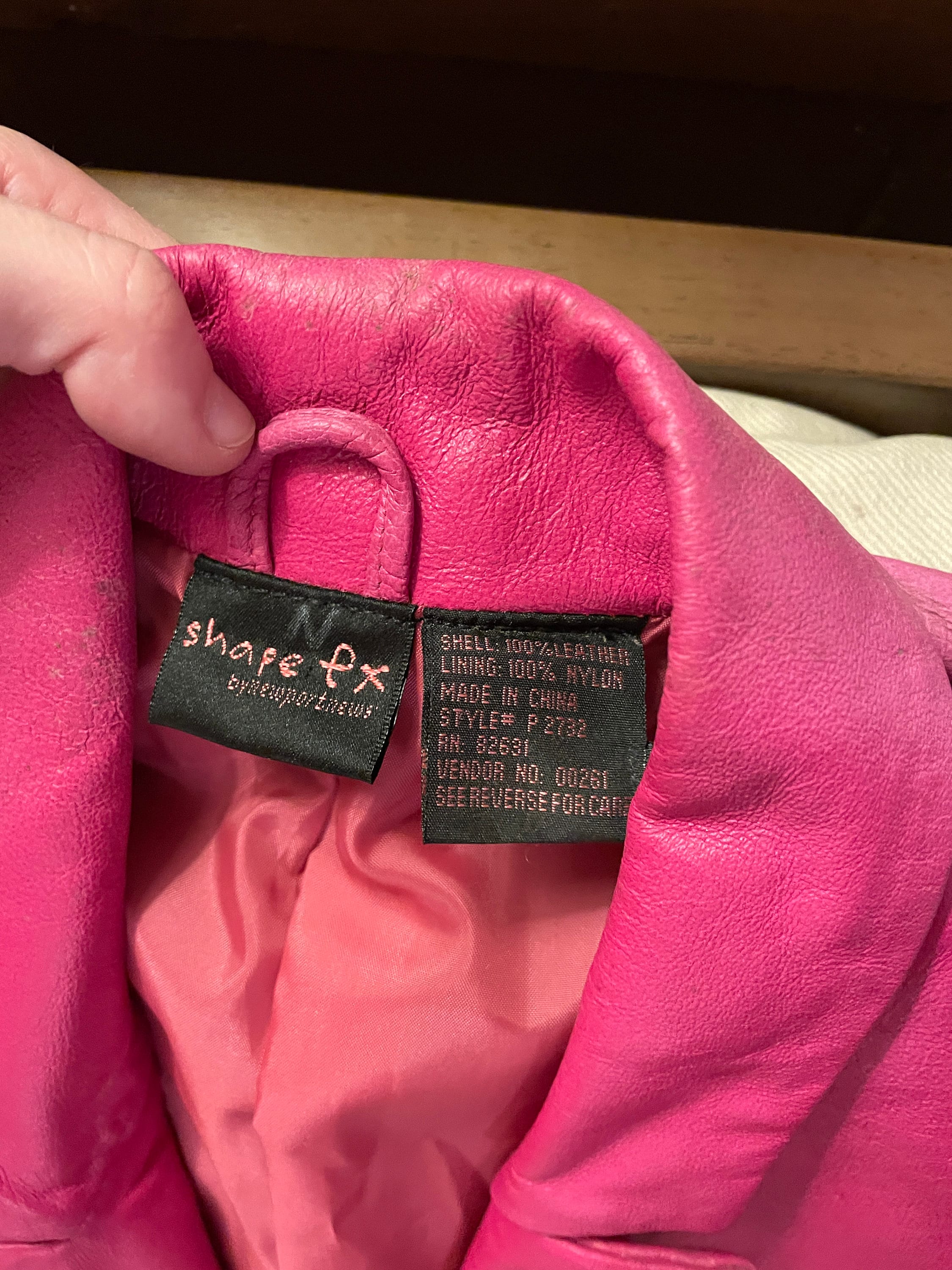 Barbie Pink Leather Jacket - Etsy