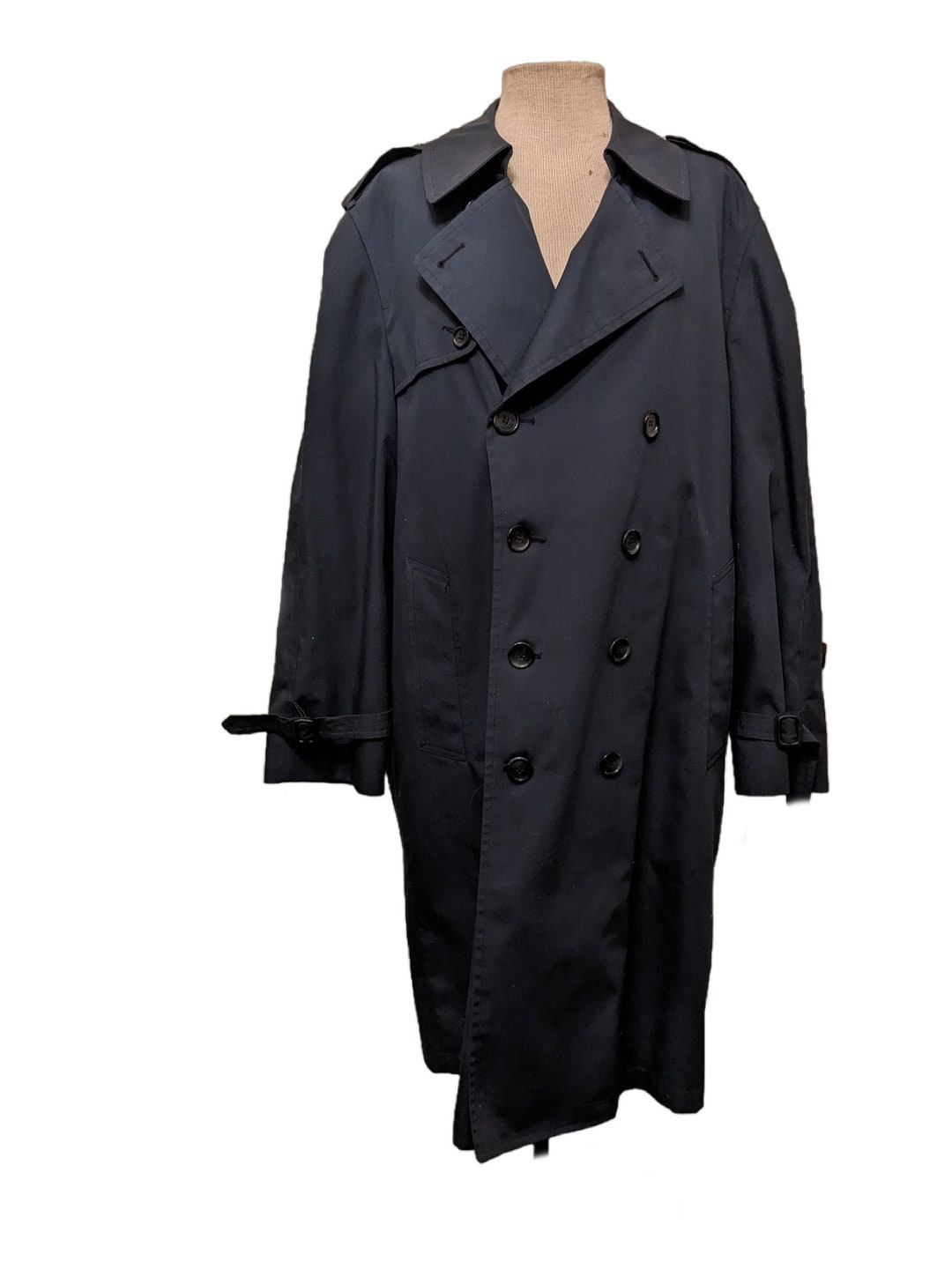 90s Vintage London Fog Trench Coat With Removable Liner Etsy