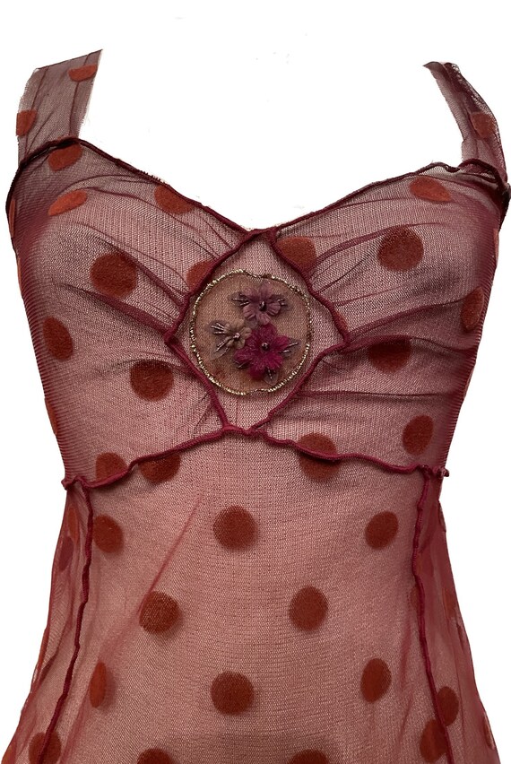 womens 80s red dress - Gem