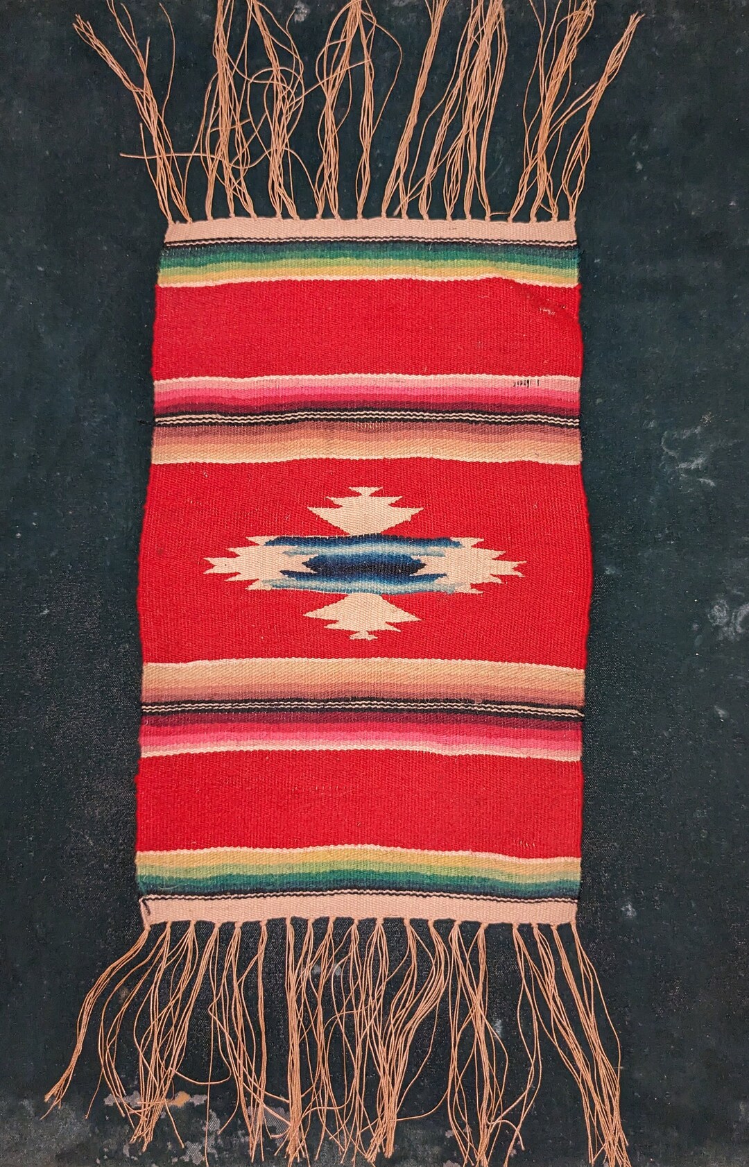 1920's Native American Handmade Woven Wool Decorative Tapestry - Etsy