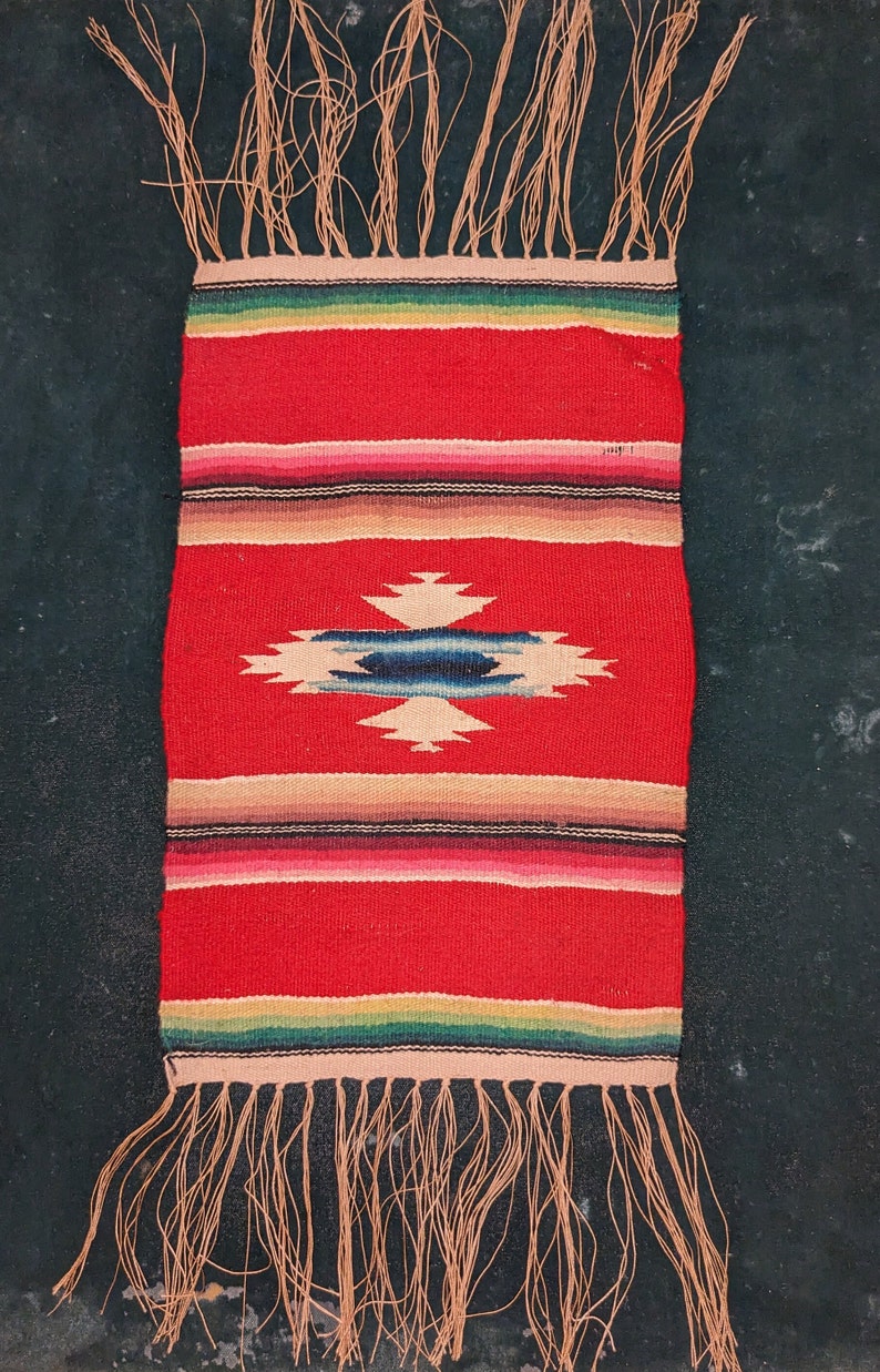 1920's Native American Handmade Woven Wool Decorative Tapestry - Etsy