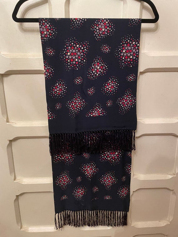 vintage scarf colorful pattern - Gem