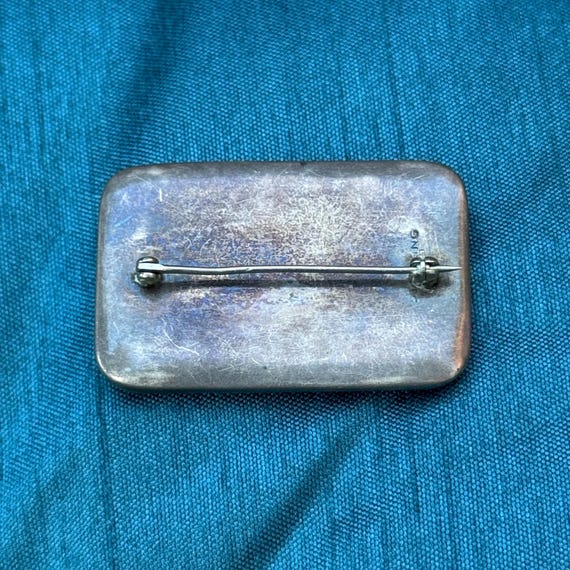Vintage Art Deco MORPHO Butterfly Wing Pin | Sterling… - Gem