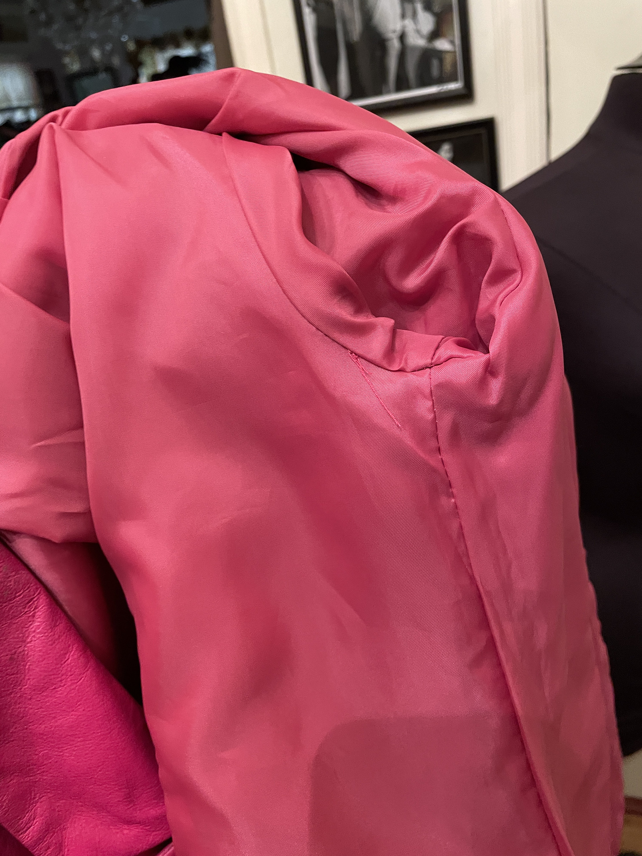 Barbie Pink Leather Jacket - Etsy