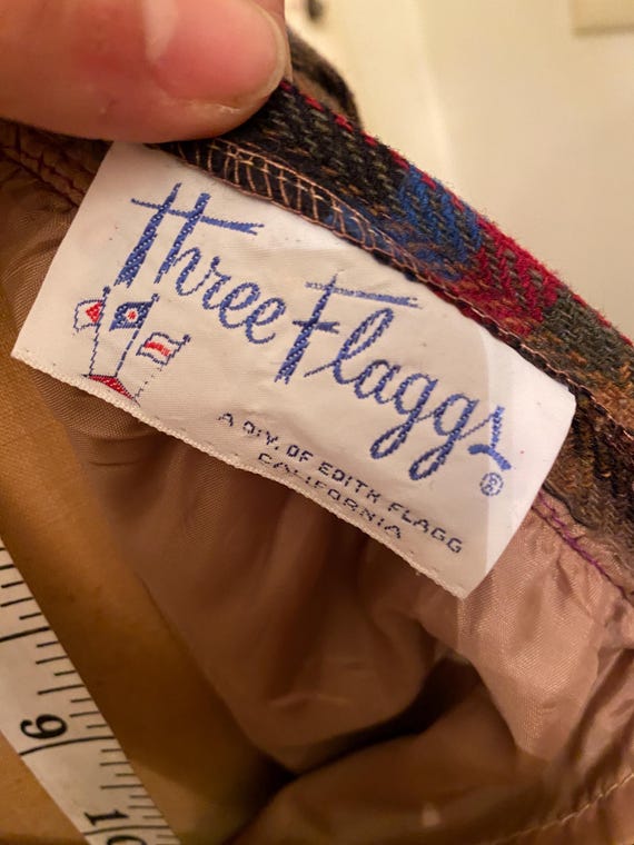 1980’s Three Flaggs 100% Wool Suit - Gem