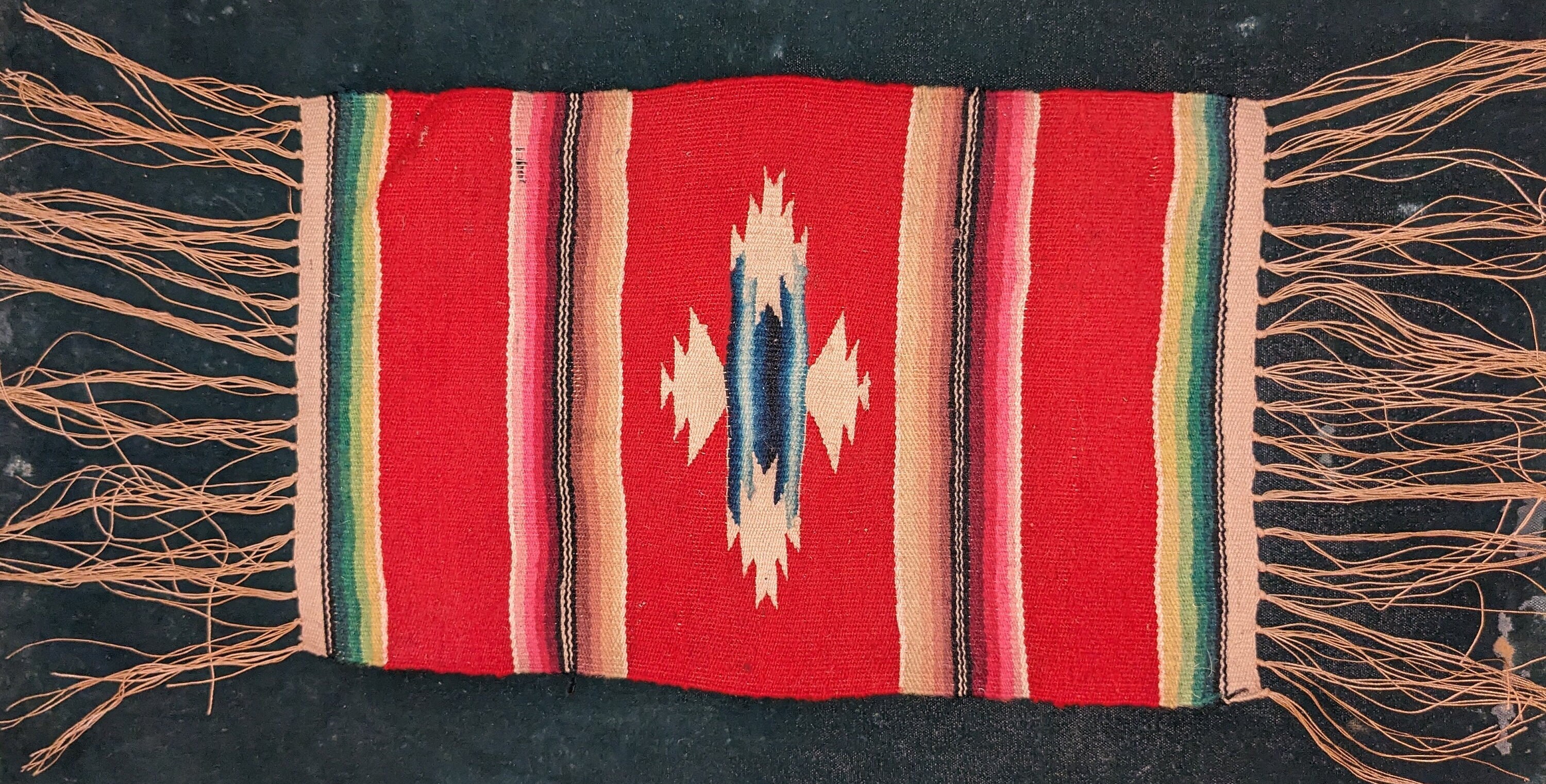 1920's Native American Handmade Woven Wool Decorative Tapestry - Etsy