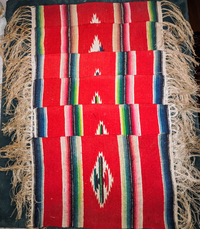 1920's Native American Handmade Woven Wool Decorative Tapestry - Etsy