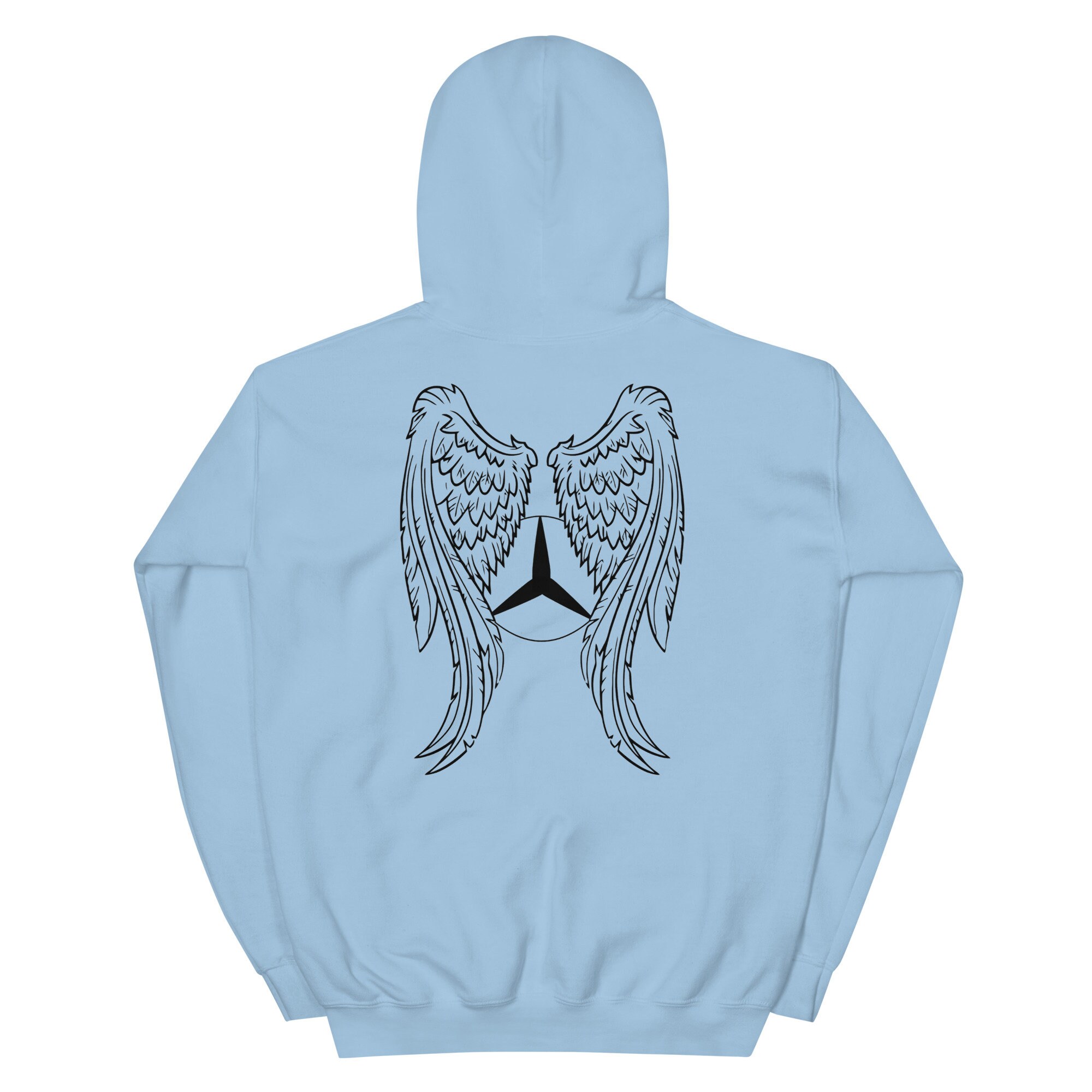 Mercedes Benz Angel Hoodie, Mercedes Apparel - Etsy