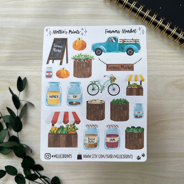 Farmers Market Party - Etsy