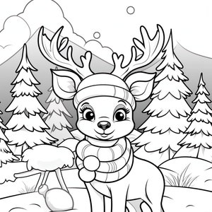 5 Christmas Holiday Coloring Pages. Teacher, Color Pages for Kids, Cute ...