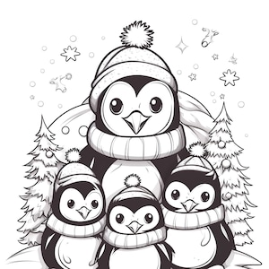 5 Winter Coloring Pages. Teacher, Color Pages for Kids, Cute Coloring ...