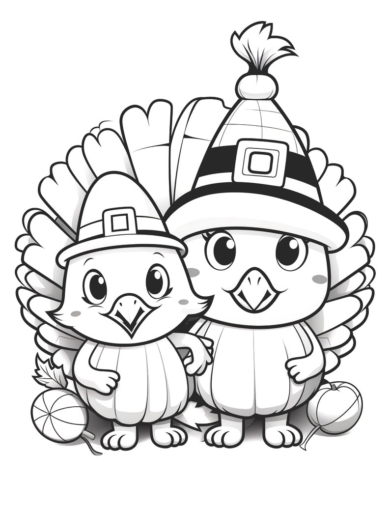 5 Thanksgiving Coloring Pages. Teacher, Color Pages for Kids, Cute ...